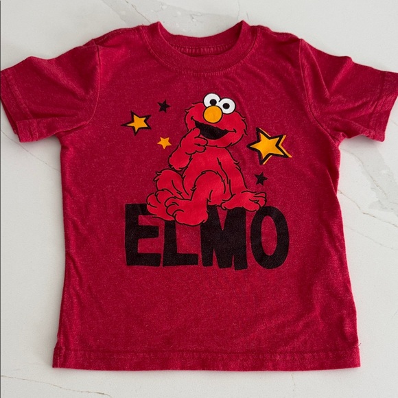 Sesame Street | Shirts & Tops | Sesame Street Elmo Red Toddler Tshirt ...